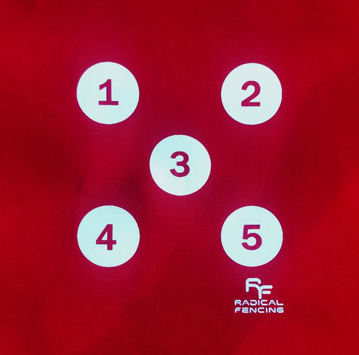 RF Square Fencing Wall Target – Radical Fencing