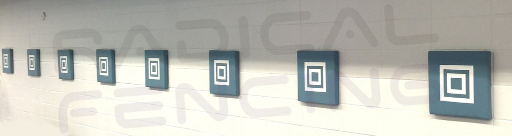 RF Square Fencing Wall Target – Radical Fencing